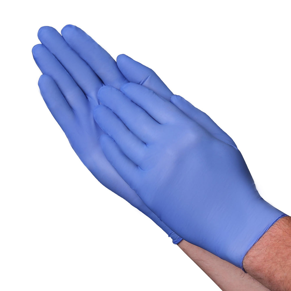Violet Blue Nitrile Chemo Exam Gloves